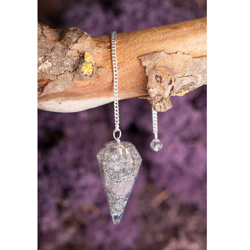 Pendel orgone rozenkwarts | Esoterische Webwinkel